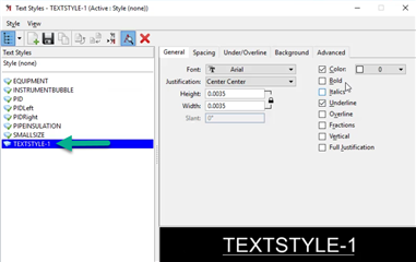 OpenPLANT | AutoPLANT - How to Change Equipment Annotate TextStyle from Default Way - Communities