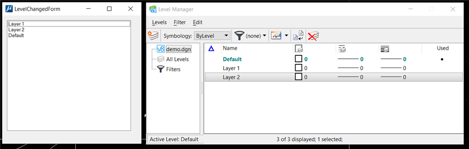 Developers and Programming - Responding to MicroStation Events - Communities