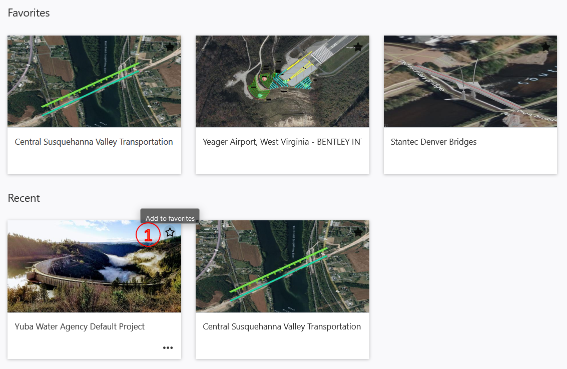 iTwin IoT - Starting Page- Assets Overview Page - Communities