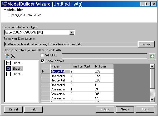 OpenFlows | Water Infrastructure - Importing Demand and Loading Patterns using ModelBuilder ...