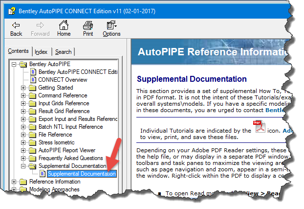 AutoPIPE - AutoPIPE User interface - Communities