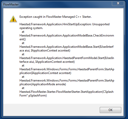OpenFlows | Water Infrastructure - C++ error when trying to open FlowMaster - Communities