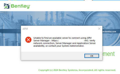 AssetWise Asset Reliability - Smart client crash causes access issues ...