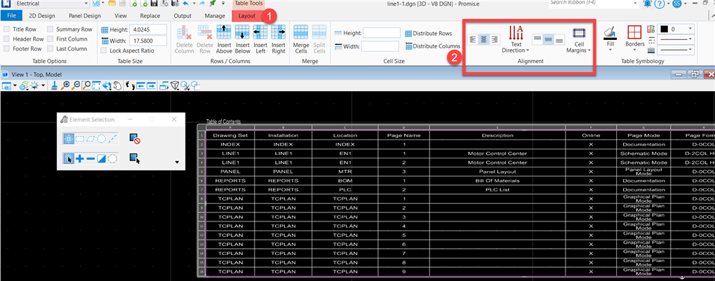 OpenUtilities - How to Align Text on Drawing report text in Promis.e CONNECT - Communities
