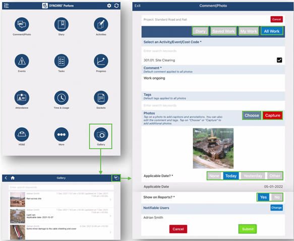 SYNCHRO Construction Solution - Gallery (Mobile) - Communities