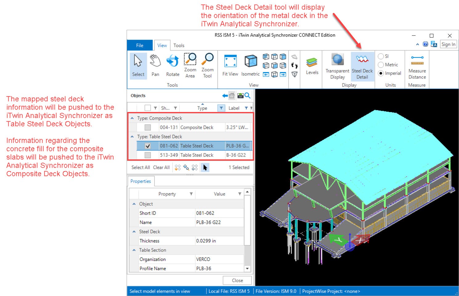 RAM | STAAD | ADINA - Pushing Decks/Slabs from RAM Structural System to ...