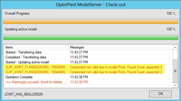OpenPLANT | AutoPLANT - “Component Not Valid Due to Invalid Ports” Error While Checking Out ...
