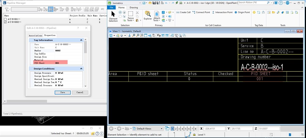 Bentley 中文技术资料库 - 技术资料库 - 如何在ISO图中添加PID号 - Communities