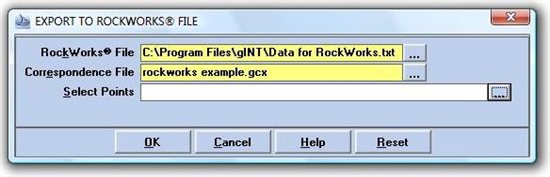 gINT | Keynetix - Export to RockWorks - Communities