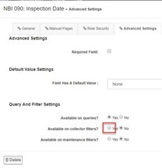 AssetWise Inspections - Creating an Inspection Filter - for inspections ...