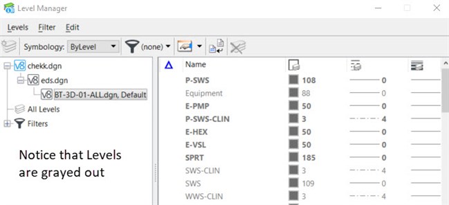 OpenPLANT | AutoPLANT - How to change level of nested reference file in OpenPlant Modeler ...