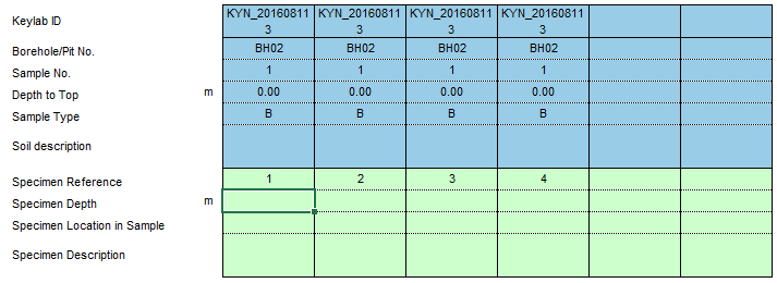 gINT | Keynetix - How Get Specimens to Appear Together on a Summary ...
