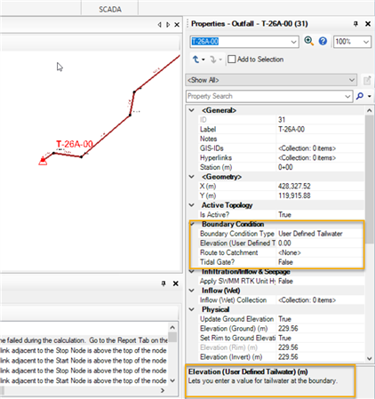 OpenFlows | Water Infrastructure - How to set the initial water level ...