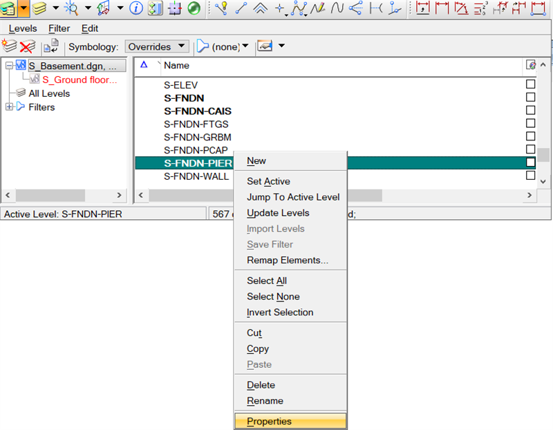 ProStructures - In ProStructure how to change Color of concrete created ...