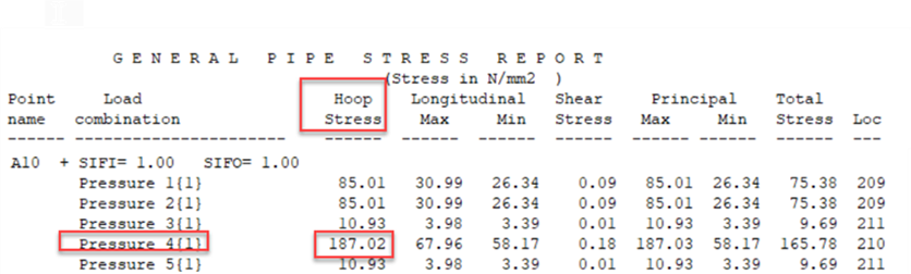AutoPIPE - 19. How to calculate the Hoop stress for ASME B31.3-2020 ...