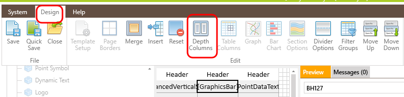 gINT | Keynetix - How to add Location ID to the top of a strip ...