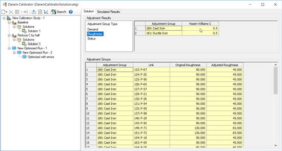 OpenFlows | Water Infrastructure - Using Darwin Calibrator - Communities