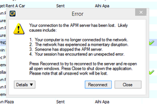 AssetWise Asset Reliability - APM Application crashes while printing Purchase Order (PO ...