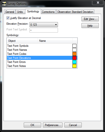 OpenRoads | OpenSite - Set Precision for Elevations Displayed in View Survey Data - Communities