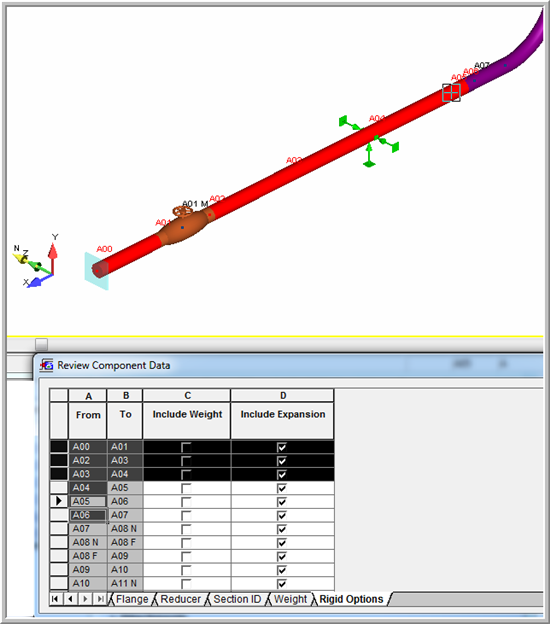 AutoPIPE - 07. AutoPIPE Results grids / Output report, Code Stresses ...