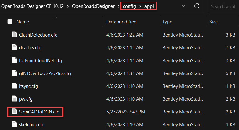OpenRoads | OpenSite - How to Load the OpenRoads SignCAD to DGN ...