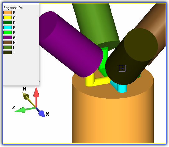 AutoPIPE - Example 01 - Model piping connected to end of a vessel ...