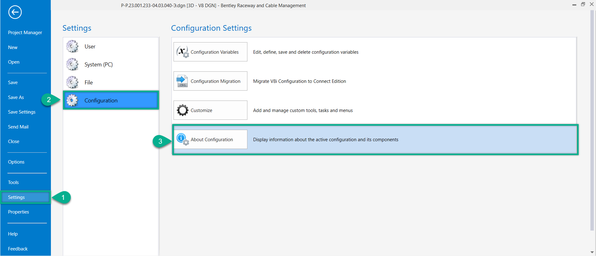 AutoPLANT | OpenPLANT | PlantWise - To View the Contents of DGN File in ...