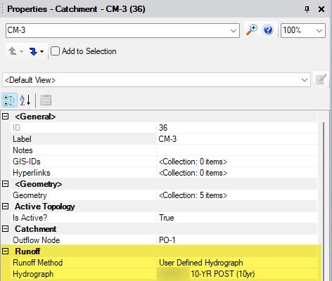 OpenFlows | Water Infrastructure - Using Hydrograph Tags in PondPack ...
