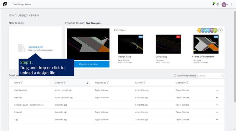 ProjectWise - How to Create a Review Session - Communities