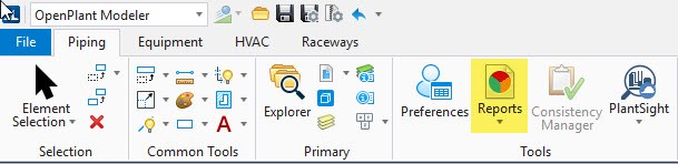 OpenPlant - How to Create DGN Reports in OpenPlant Modeler - Communities