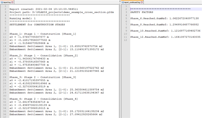 GeoStudio | PLAXIS - Automatically generated cross-sections of ...