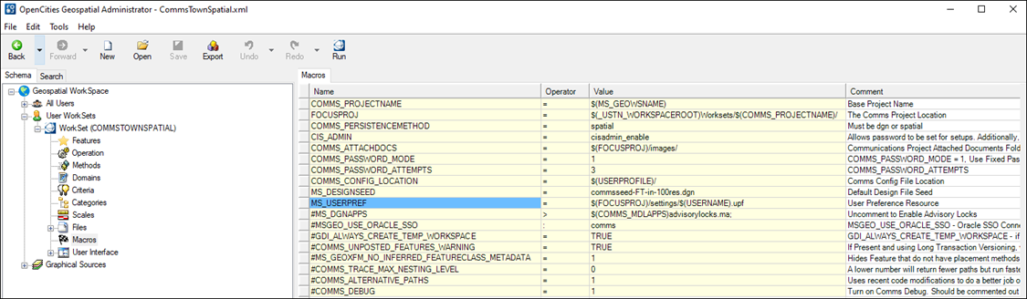 OpenComms - Resetting User Prefs in OpenComms Designer - Communities