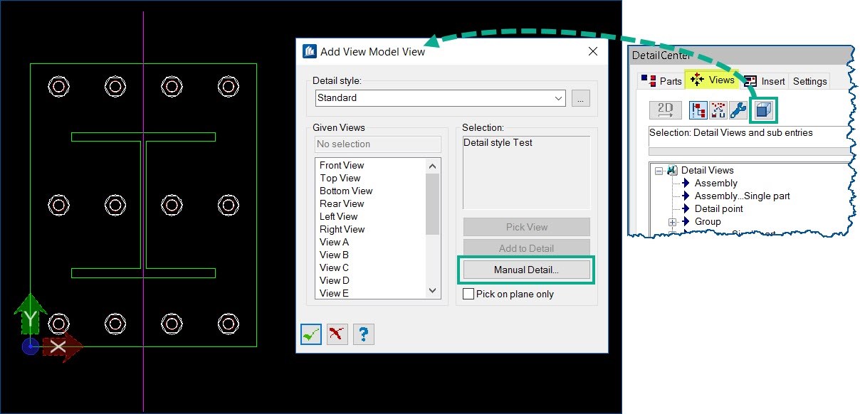 ProStructures - How to create a manual detail from Detail Center? - Communities
