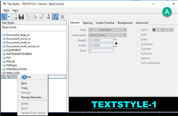OpenPLANT | AutoPLANT - How to Change Equipment Annotate TextStyle from ...