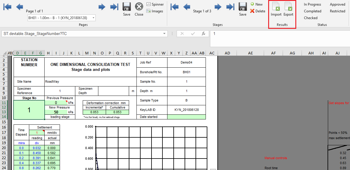 gINT | Keynetix - How to Import Test Data into KeyLAB - Communities