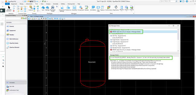 OpenPLANT | AutoPLANT - To Resolve the Validation Error via Customize Schema in OpenPlant PID ...
