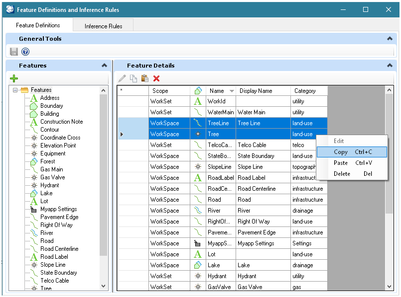 OpenCities Map - - Duplication of Feature definitions via Feature Definitions and Inference ...