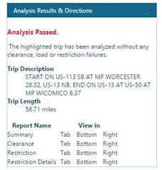 AssetWise Linear SUPERLOAD - Load a Saved Trip - Communities