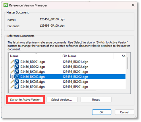 Ohio DOT & Consultants - Creating File Versions in ProjectWise ...