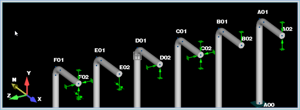 AutoPIPE - 04. Define a Displacement at a Support or node point in ...
