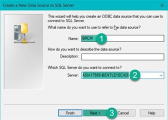 OpenPlant - How to configure BRCM with SQL Database with Windows Authentication - Communities