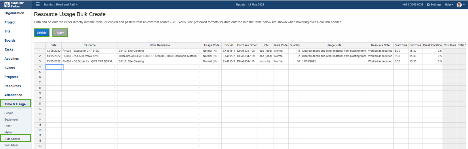 SYNCHRO Construction Solution - How do I generate Production Analytics? - Communities