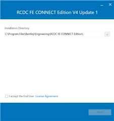 RAM | STAAD | ADINA - STAAD RCDC FE Connect Edition Installation ...
