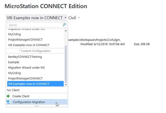 MicroStation - Migration von V8i-Projekten auf MicroStation CONNECT ...