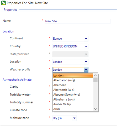 OpenBuildings - How to Set Site Location - Communities