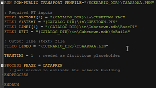 CUBE | DYNAMEQ | EMME | LEGION - How to filter lines from an input GDB transit dataset based on ...