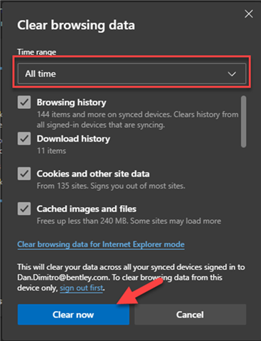 ProjectWise - How to clear browser cache when troubleshooting Web Connect or PW365 issues ...