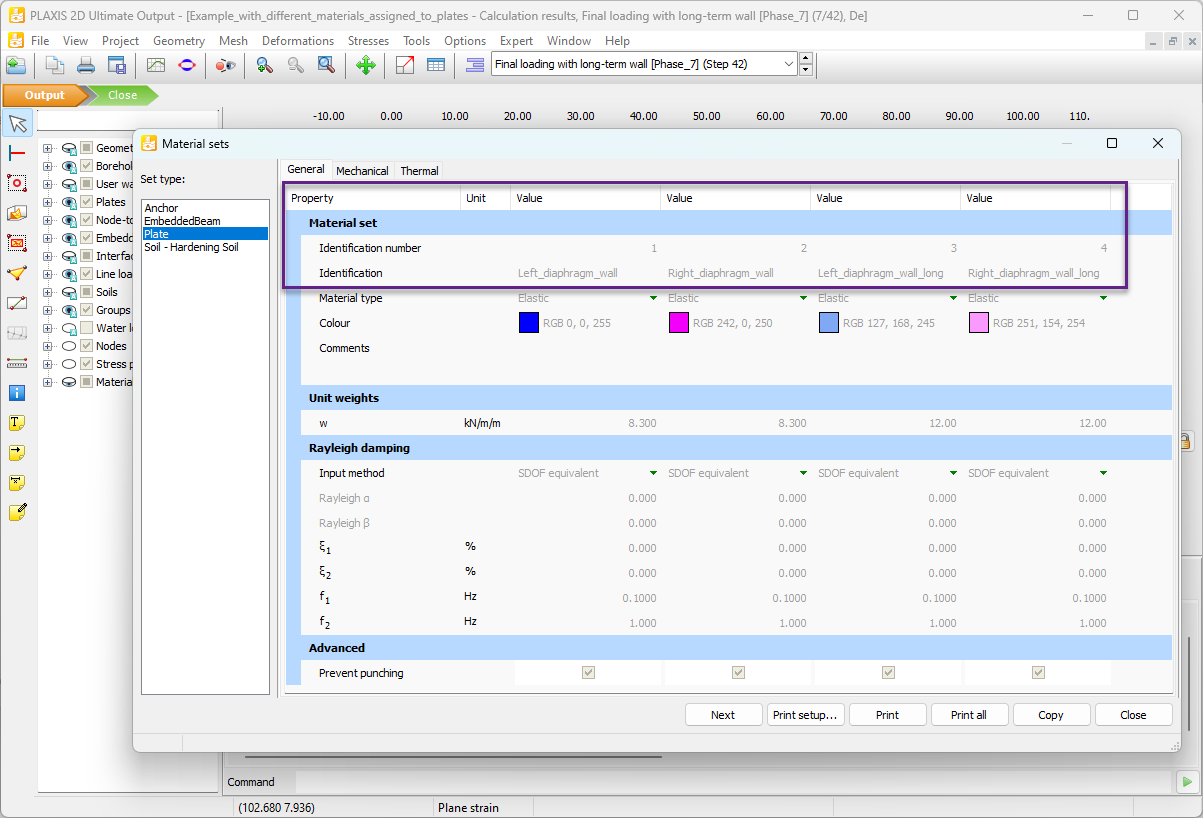 GeoStudio | PLAXIS - How to identify the material name of an object in Output using Python ...