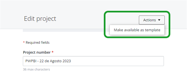 ProjectWise - Manage Project Details - Communities