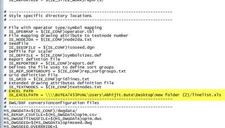 OpenPLANT | AutoPLANT - Creation of External Database Path Variable for Textnode.txt File ...